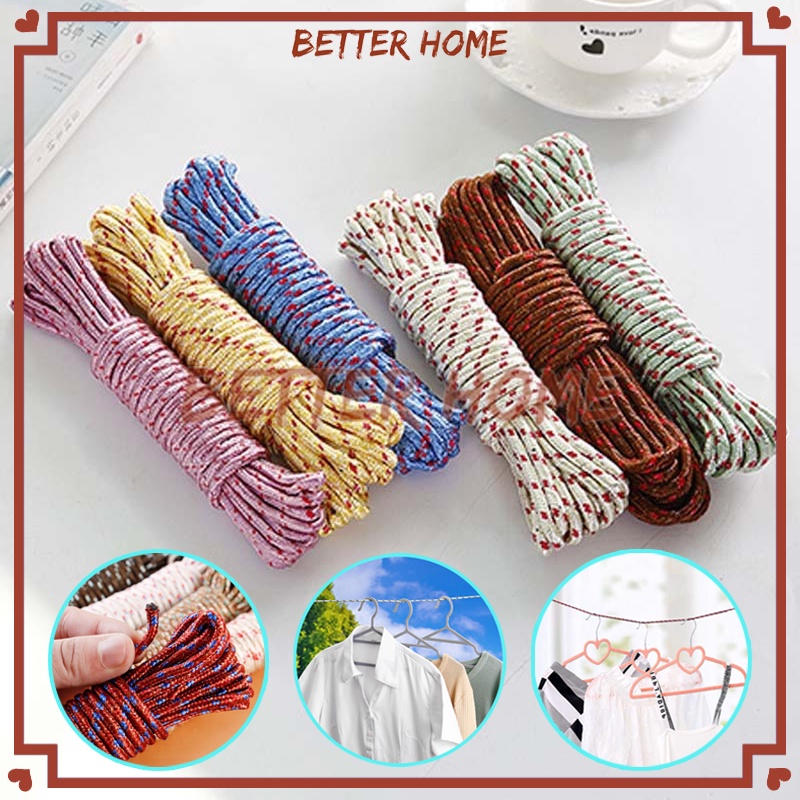 Jual Tali Jemuran Baju Nylon 10m Anti Slip/Tali Jemuran Baju Bahan ...