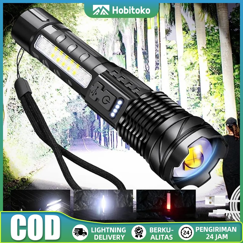 Jual Senter Super Terang Senter SWAT Terbaik / Senter LED Isi Ulang / Senter USB Isi Ulang ...