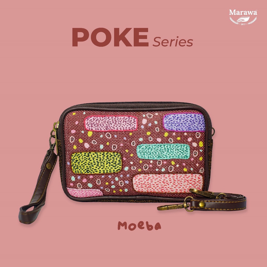 Jual Tas selempang mini pouch Marawa Handmade Poke Series - Moeba ...