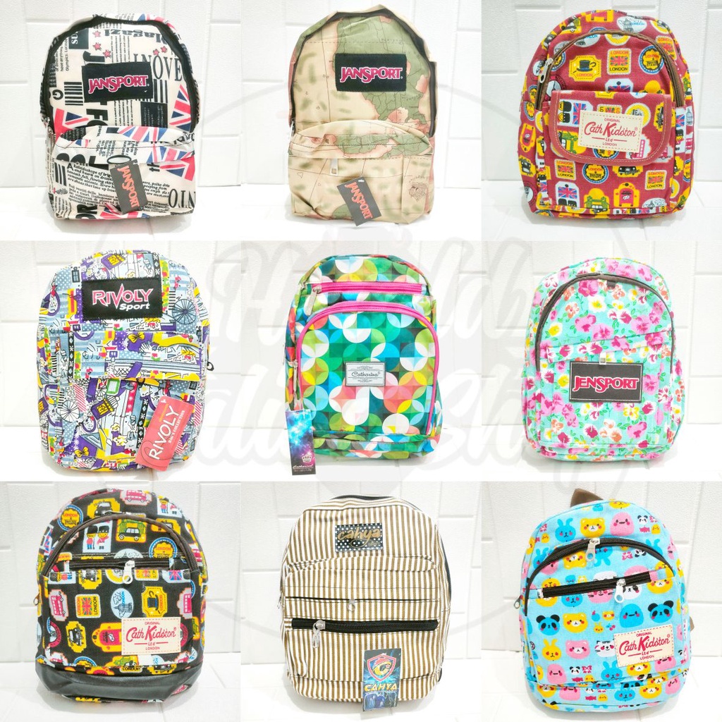 Jual Tas Ransel Fashion Jansport Cahya CK Catharina Rivoly Mini Banyak ...
