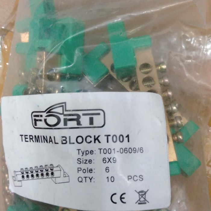 Jual TERMINAL BLOCK GROUNDING NOL ARDE HIJAU M4 6X9 6 POLE | Shopee ...