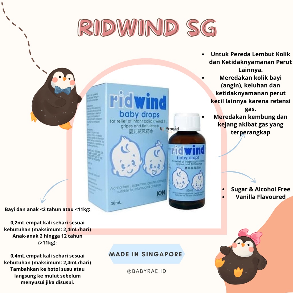 Jual ANTI COLIC RIDWIND SG | Shopee Indonesia