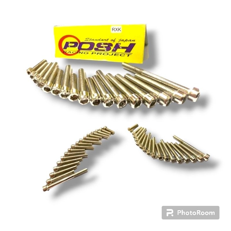 Jual BAUT BLOK L MESIN RXKING KIRI KANAN MAGNET KOPLING RXK BAUT BAK ...