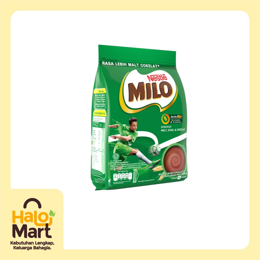 Jual Milo Nestle Active Go Minuman Coklat [300 g] | Shopee Indonesia