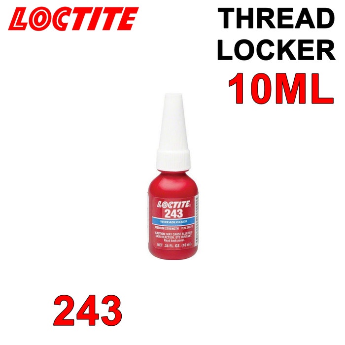 Jual LOCTITE Thread Lock 243 10ml Threadlocker Medium Strenght Baut Mur ...