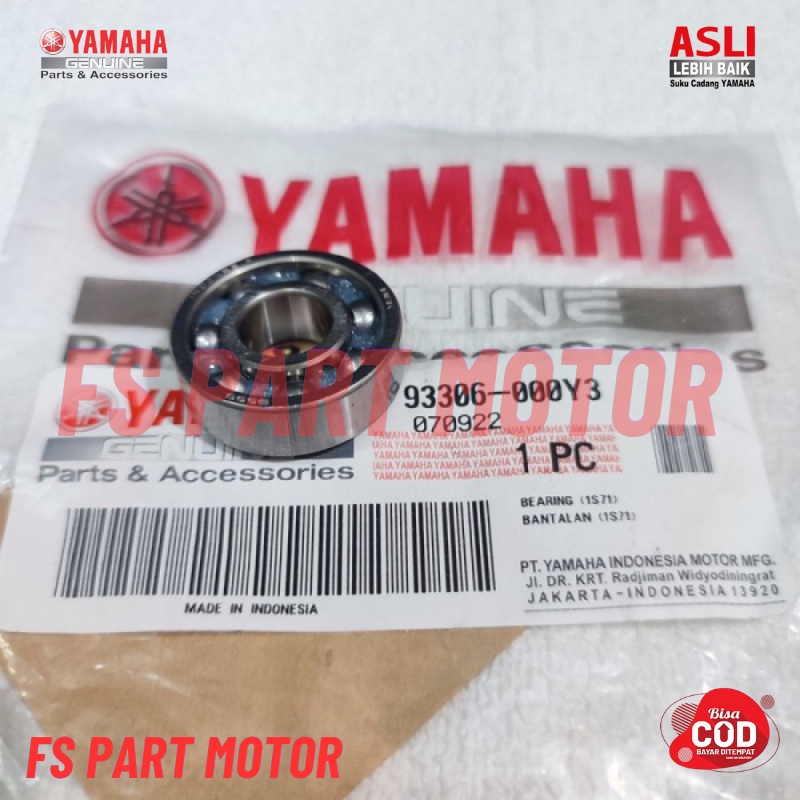 Jual Bearing Water Pump Jupiter MX 93306-000Y3 Yamaha Genuine Parts ...
