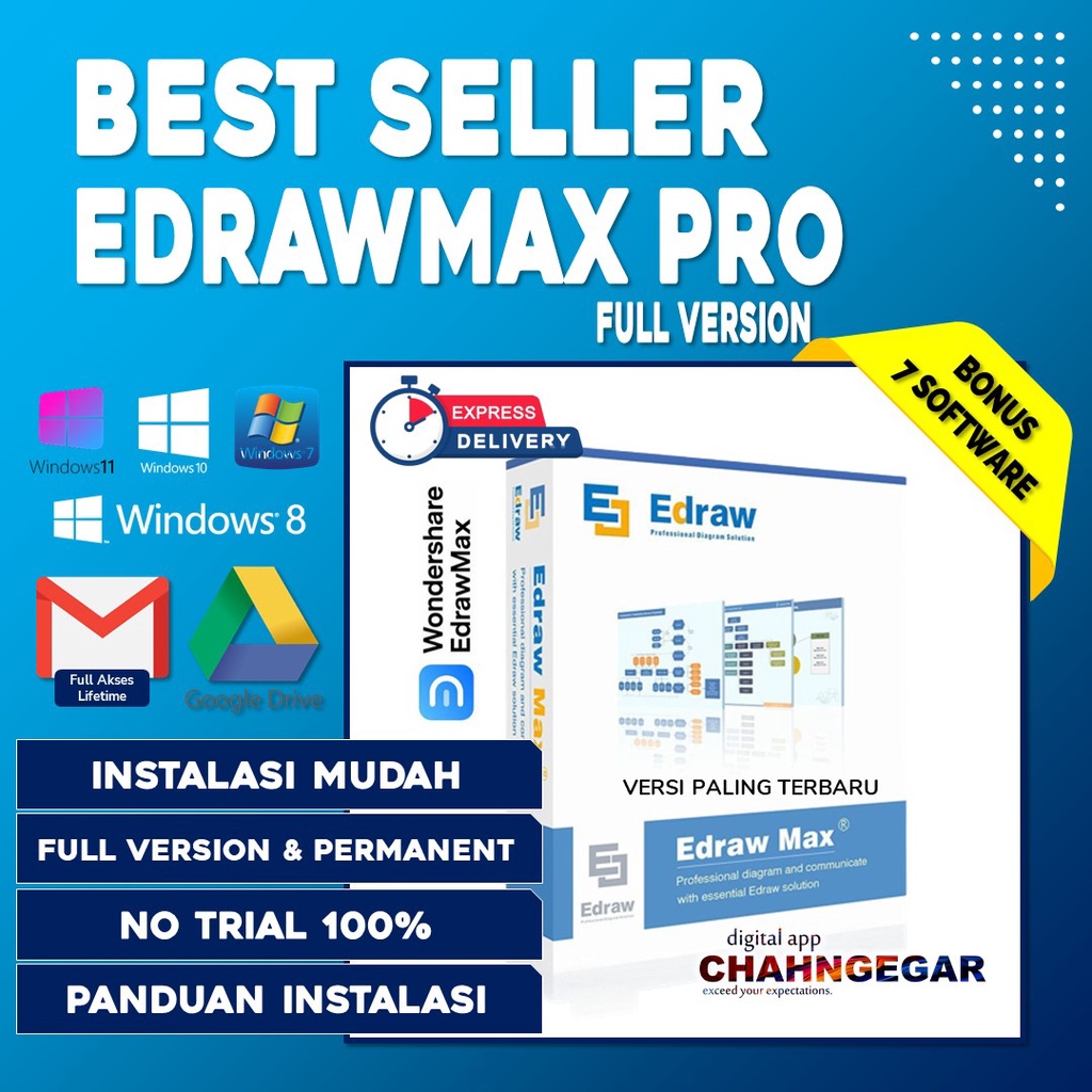 Jual Wondershare EdrawMax 13.0.0 Tanpa Watermark versi 2023 Full Version Lifetime Software ...