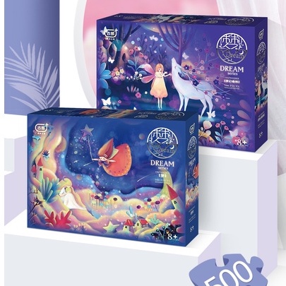 Jual FR79KL KKV - Gu Bu 500 Pieces Dream Series 2D Puzzle Jigsaw ...