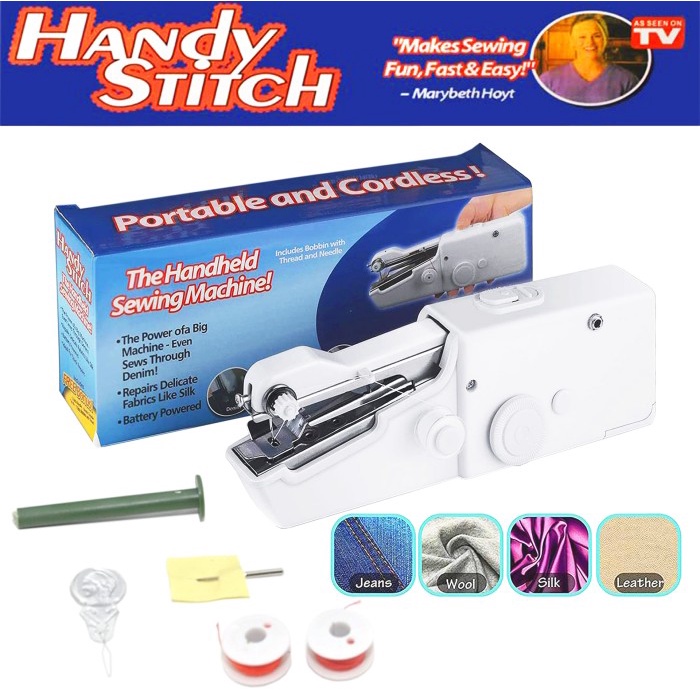 Jual HANDY STITCH Alat Mesin Jahit Tangan Mini Portable Sewing Machine ...