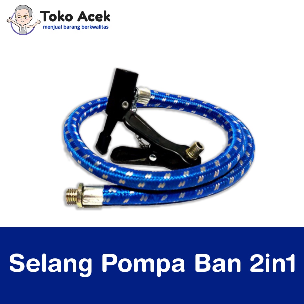 Jual Selang Pompa Nylon Sepeda / Selang Pompa Motor 2 Fungsi | Shopee ...