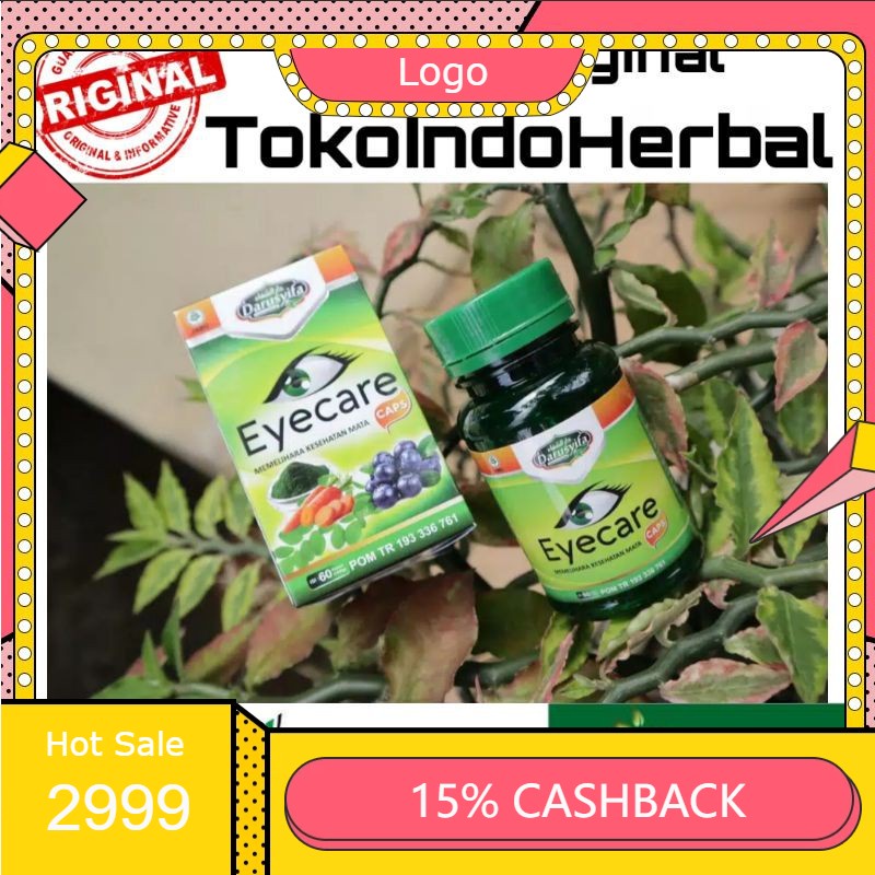 Jual EYECARE OBAT EYECARE KAPSUL HERBAL UNTUK MATA MINUS SILINDER ...