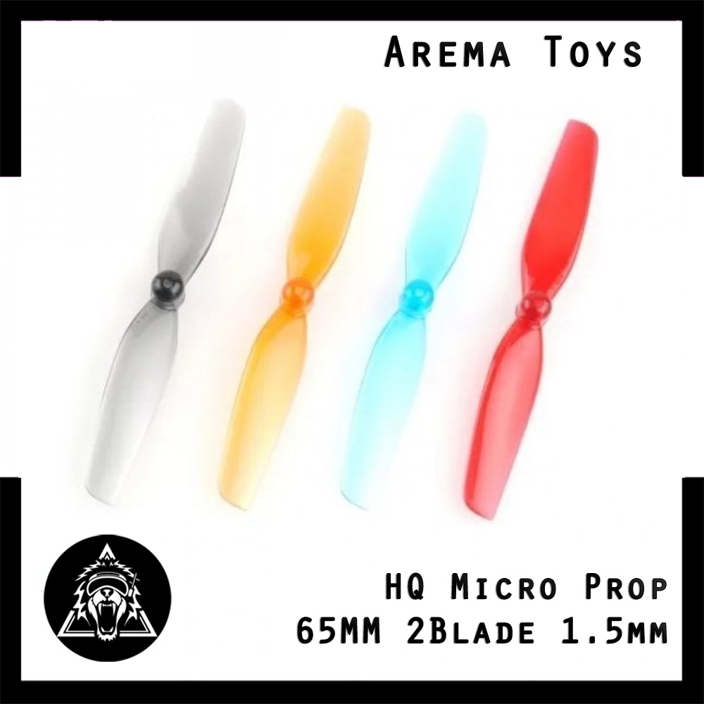 Jual HQ Micro Prop 65MM 2Blade 1.5mm Propeller 2 Blade 2.5inch HQProp 2 ...