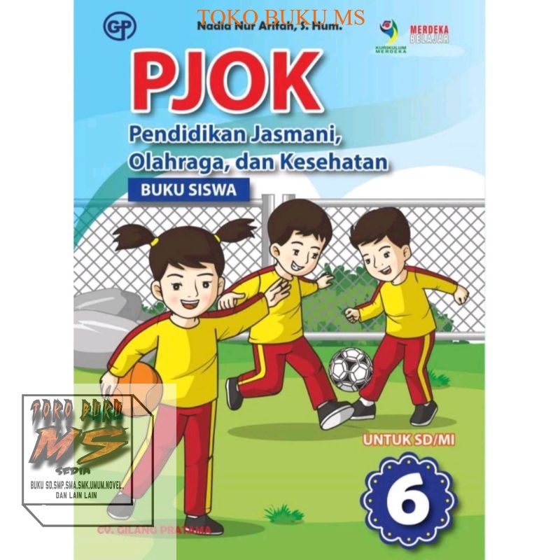 Jual Buku Pendidikan Jasmani Olahraga dan Kesehatan Untuk SD/MI Kelas 6 Kurikulum Merdeka ...