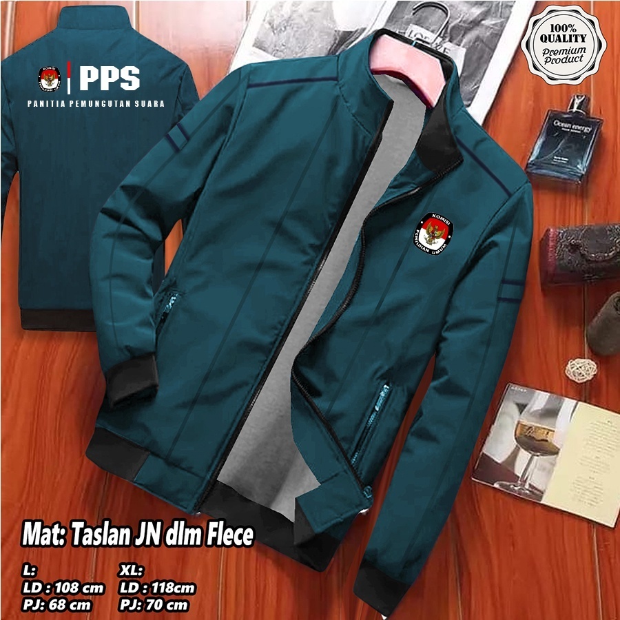 Jual JAKET PARASUT PPS (PANITIA PEMUNGUTAN SUARA) PEMILU 2024 / JAKET ...