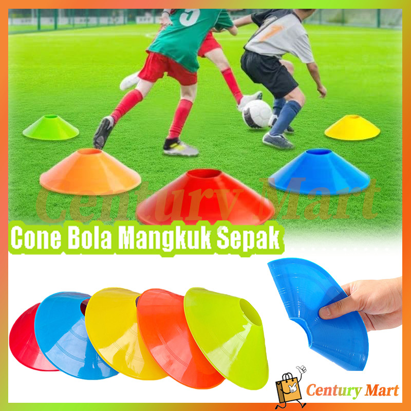 Jual 【Harga grosir】5pcs Cone Bola Mangkuk Sepak/Training Latihan Atlet ...