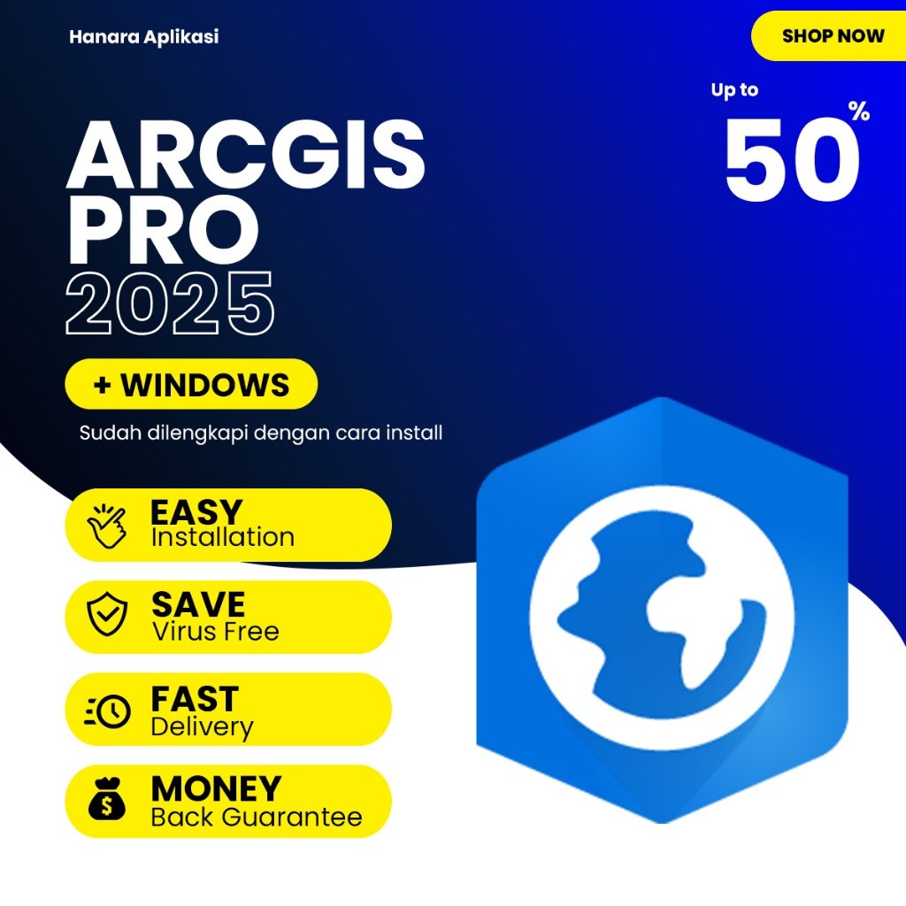 Jual ESRI ArcGIS Pro v3.3.2 Full Version | Shopee Indonesia