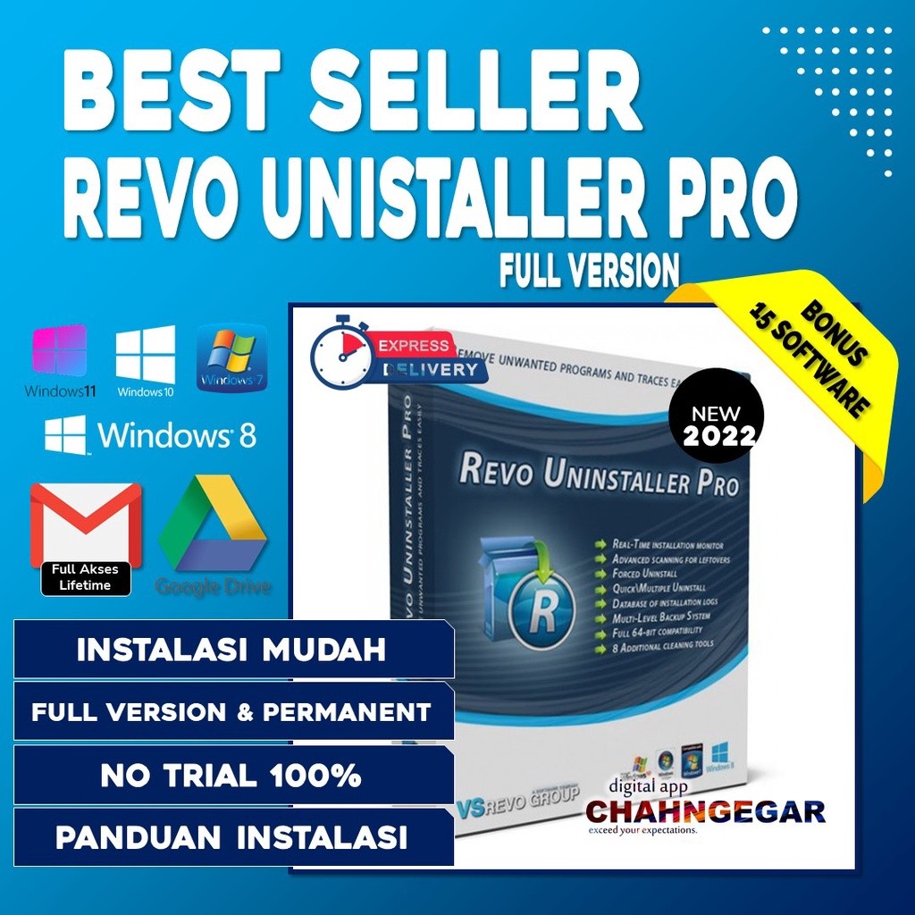 Jual Revo Uninstaller Pro 5 Full Version Lisensi Lifetime Software ...