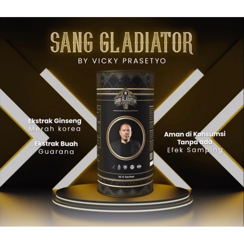 Jual Sang Gladiator Coffee Kopi Gladiator Isi 6 Sachet Asli Original ...