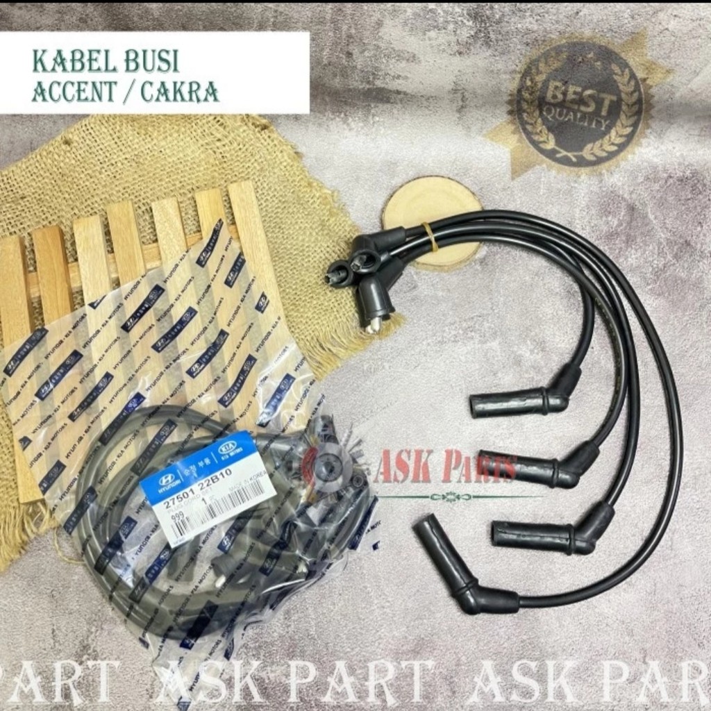 Jual KABEL BUSI PLUG CORD SET ACCENT CAKRA GETZ VERNA AVEGA PICANTO ...