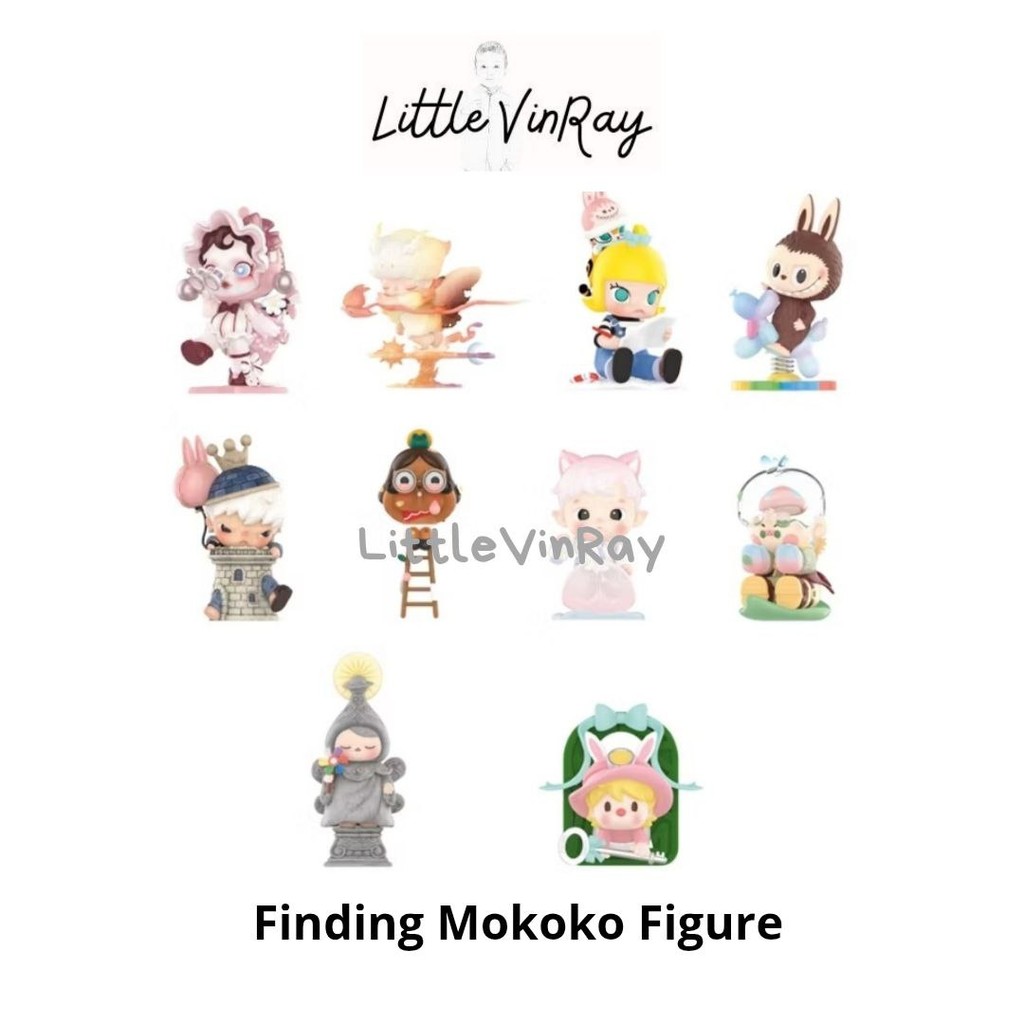 Jual (READY) POP MART Finding Mokoko Figure Selected/ Pajangan Finding ...