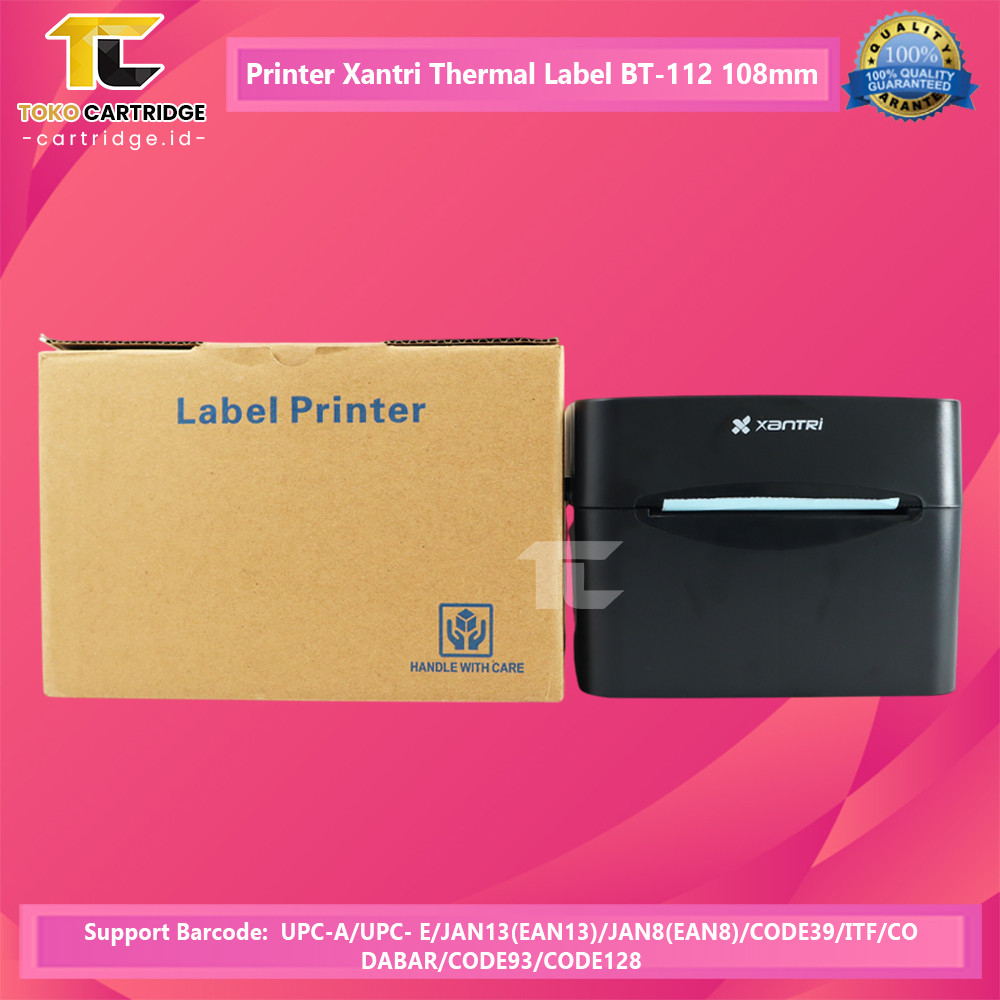 Jual Printer Thermal Label Xantri BT-802 TSC 80mm / BT-112 108mm Printer Thermal Resi Mini ...
