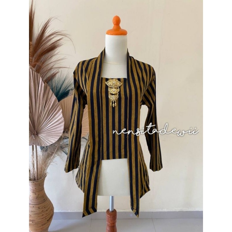 Jual LURIK Kebaya Lurik / Baju Jawa Lurik - Premium, Katun Prasojo | Shopee Indonesia
