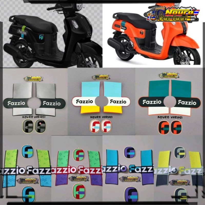 Jual aksesoris Striping Yamaha Fazzio Fazio 2023 2024 2025 Lis body ...