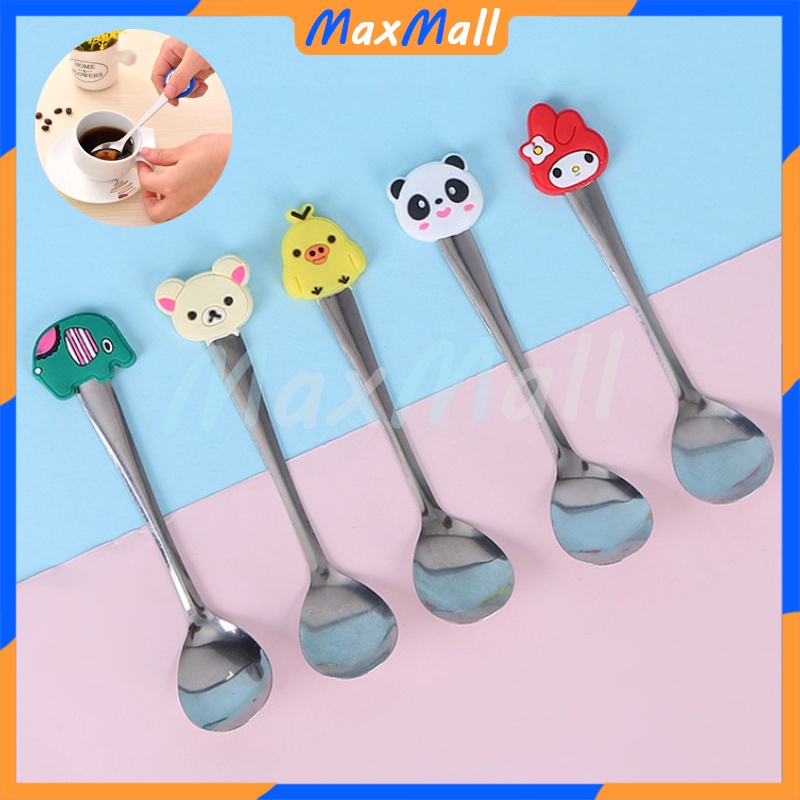 Jual Sendok Teh Karakter Sendok Kecil Kartun Lucu Imut Sendok Kecil ...