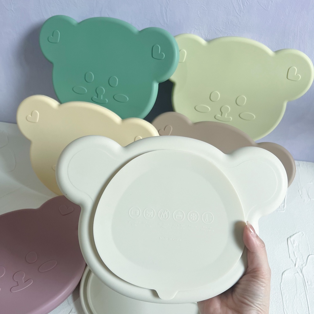 Jual SM Chew Beads x Korean Series 2.0 - Teddy Divider Suction Plate ...