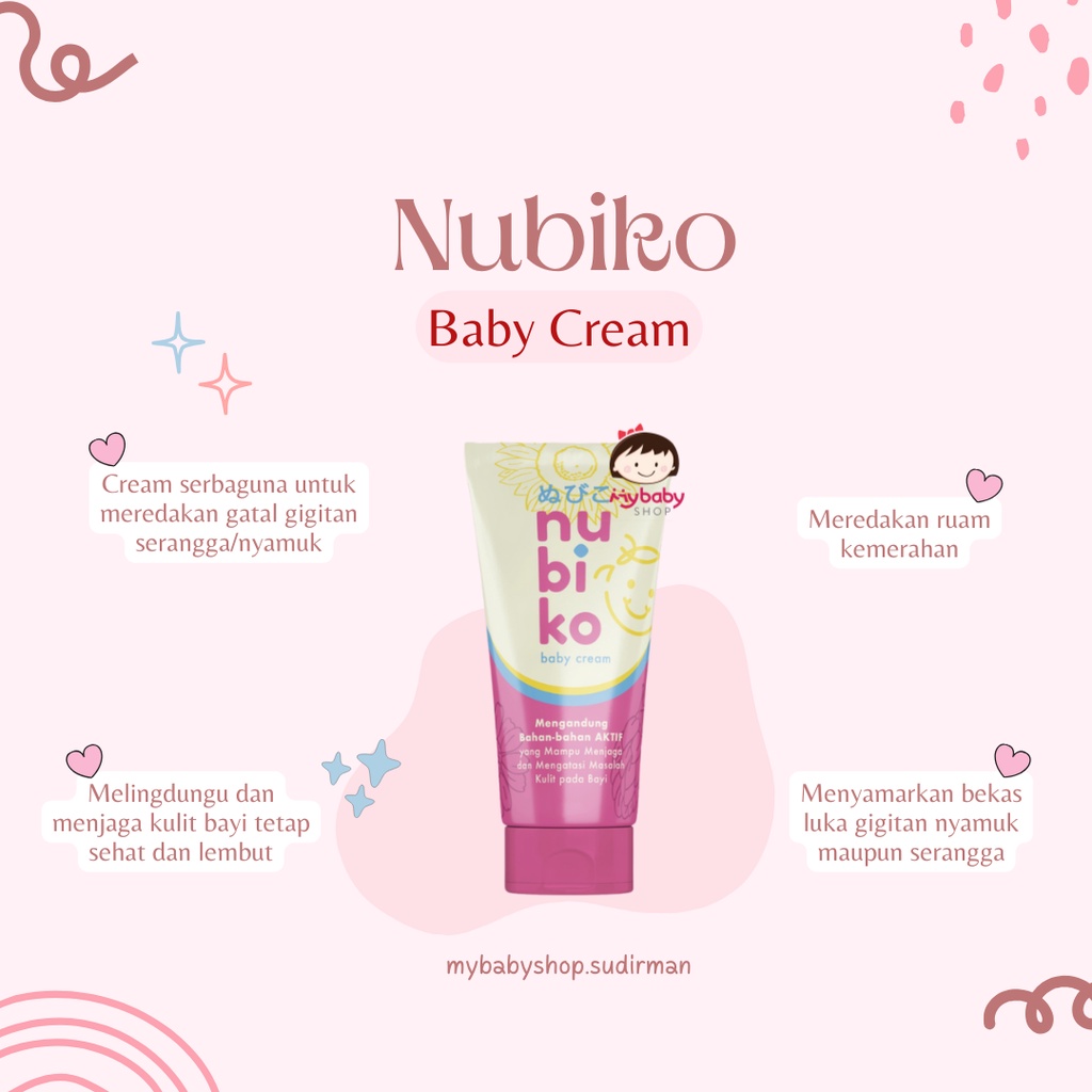Jual Nubiko Skincare Cream Anak | Untuk Mengatasi Bekas Luka Anak ...