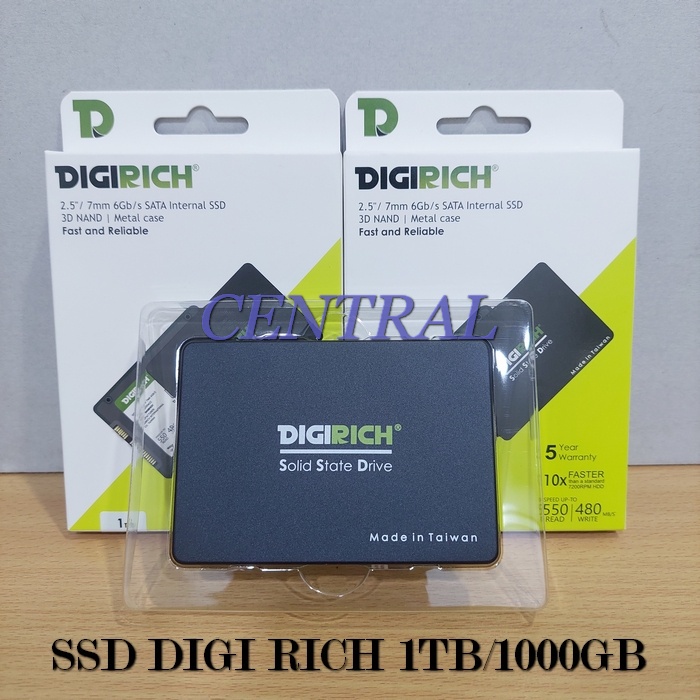 Jual SSD DIGI RICH 1TB / 1000GB 2.5" SLIM 6.0Gb/s SATA 3 Internal SSD -CP | Shopee Indonesia