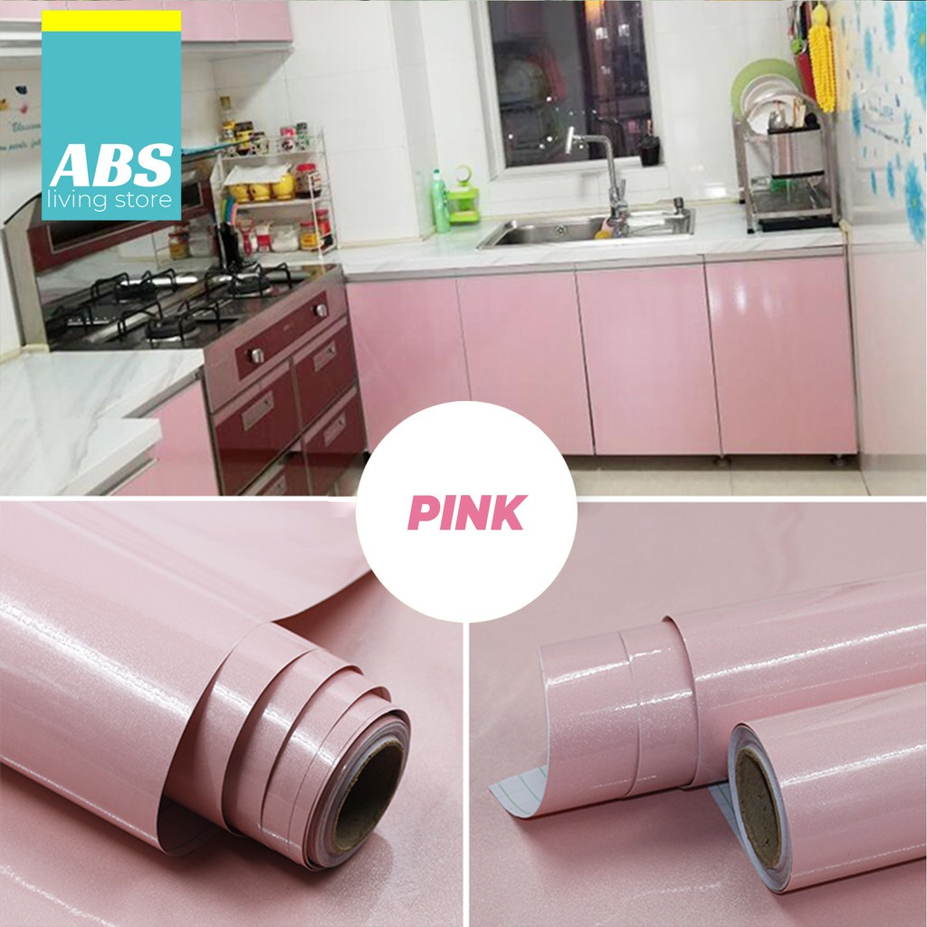 Jual Wallpaper kitchen set sticker lemari stiker kitchen set kulkas ...