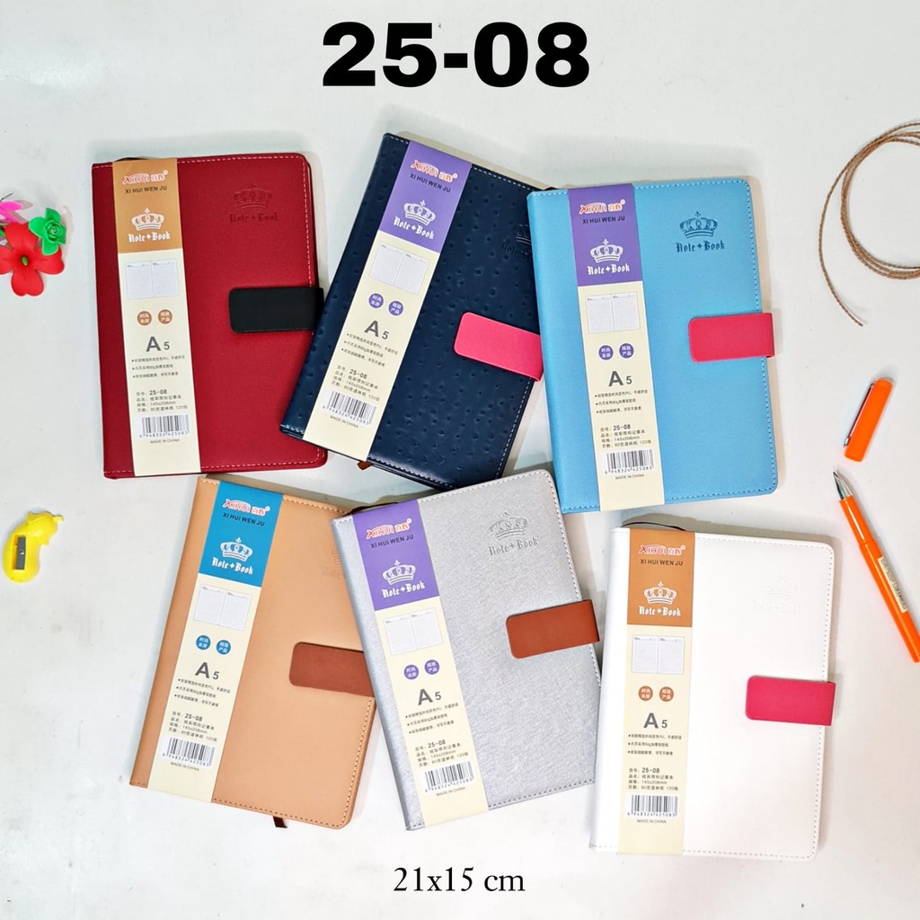Jual SOS Buku Agenda Magnet 25K /Notebook/Note Book/Buku Kerja/Buku ...