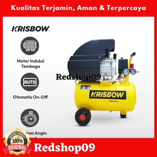 Jual Krisbow Compressor Kompresor Angin 2Hp 24L 8Bar 1Ph Crdc022 ...