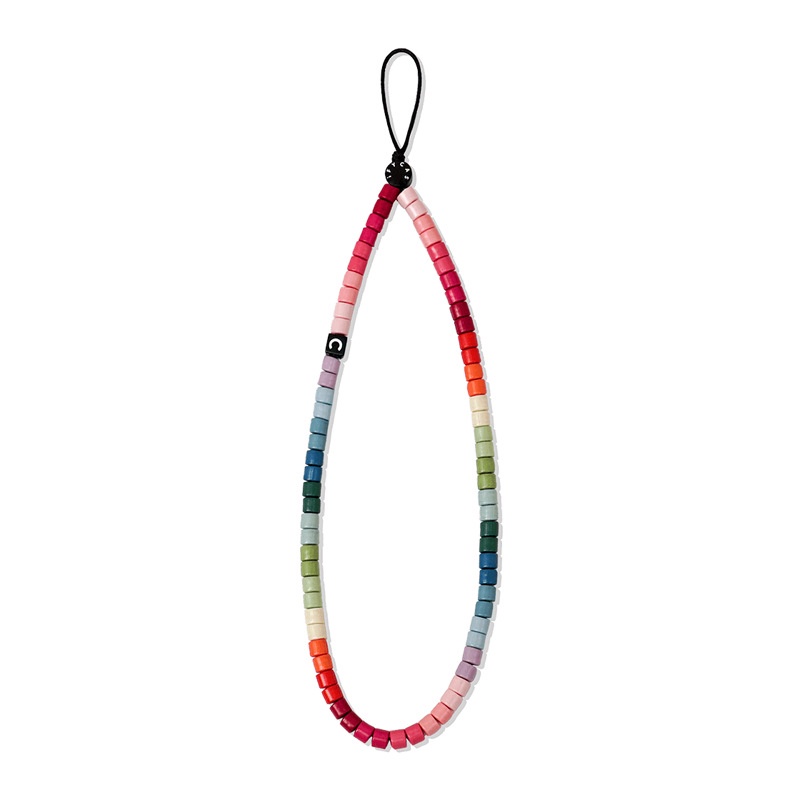 Jual High version CASETIFY Phone Charm chain handmade pearl beaded ...