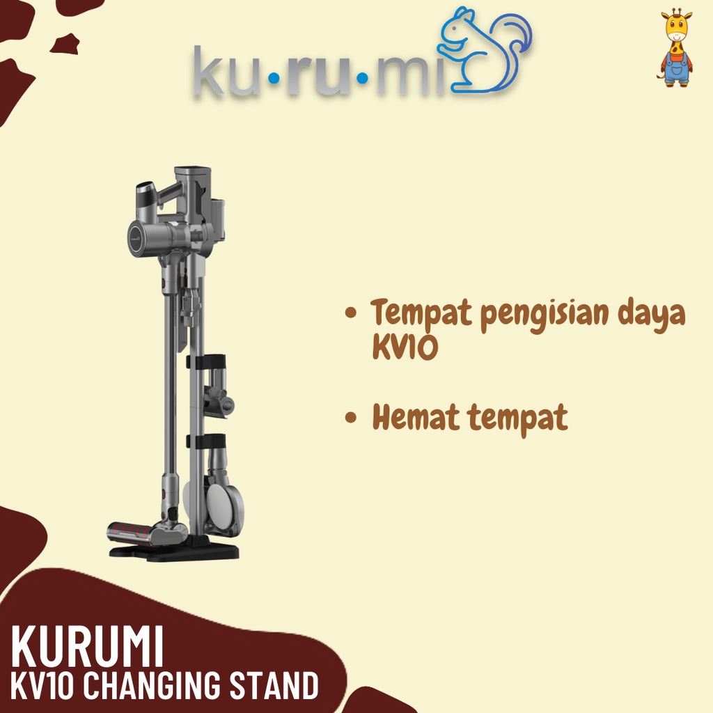 Jual Kurumi KV10 Changing Stand - Tempat Pengisian Vacuum Cleaner KV10 ...