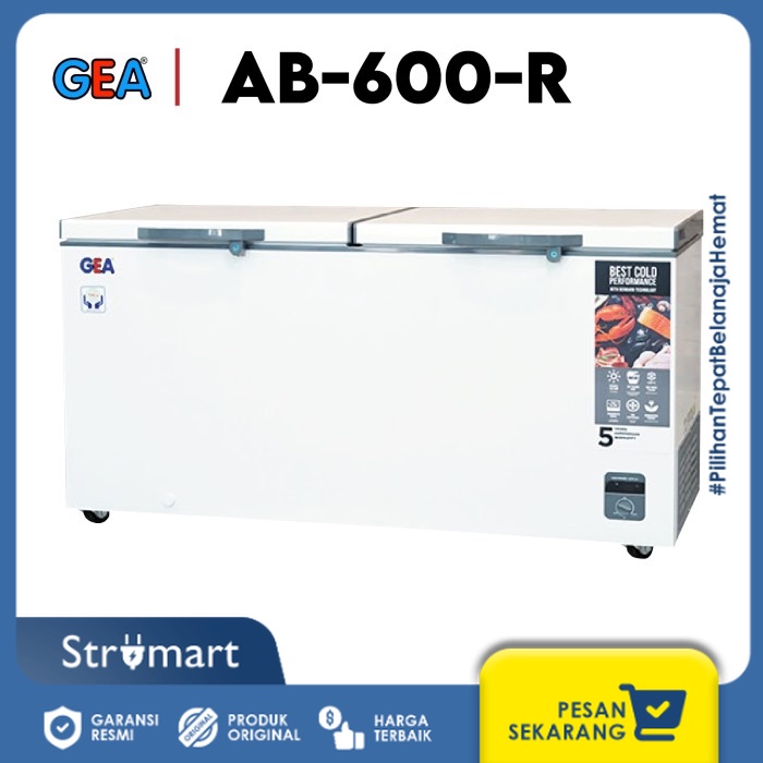 Jual CHEST FREEZER GEA AB-600-R- 500L | Shopee Indonesia