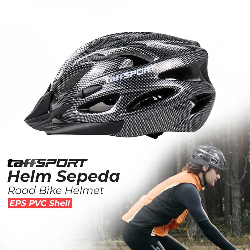Jual Helm Sepeda Bicycle Road Bike Helmet EPS PVC Shell | Shopee Indonesia
