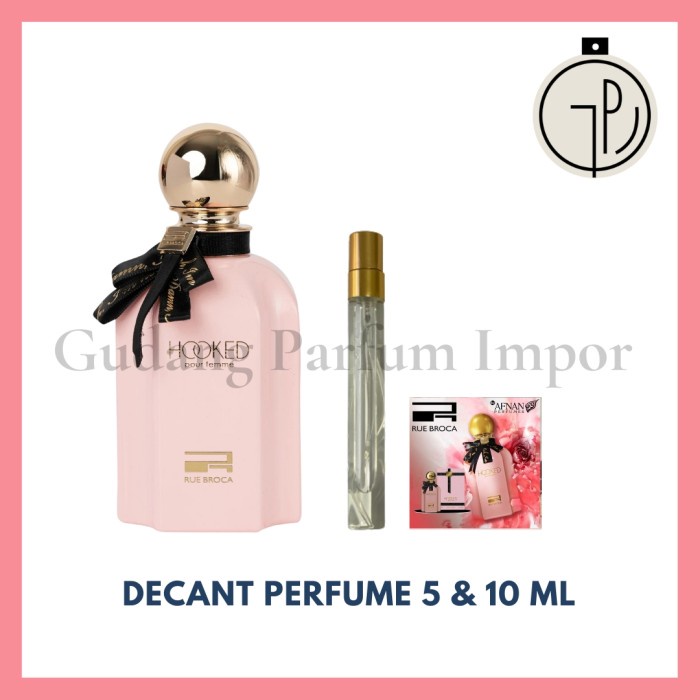 Jual Decant Rue Broca by Afnan Hooked Pour Femme for Women EDP | Shopee ...