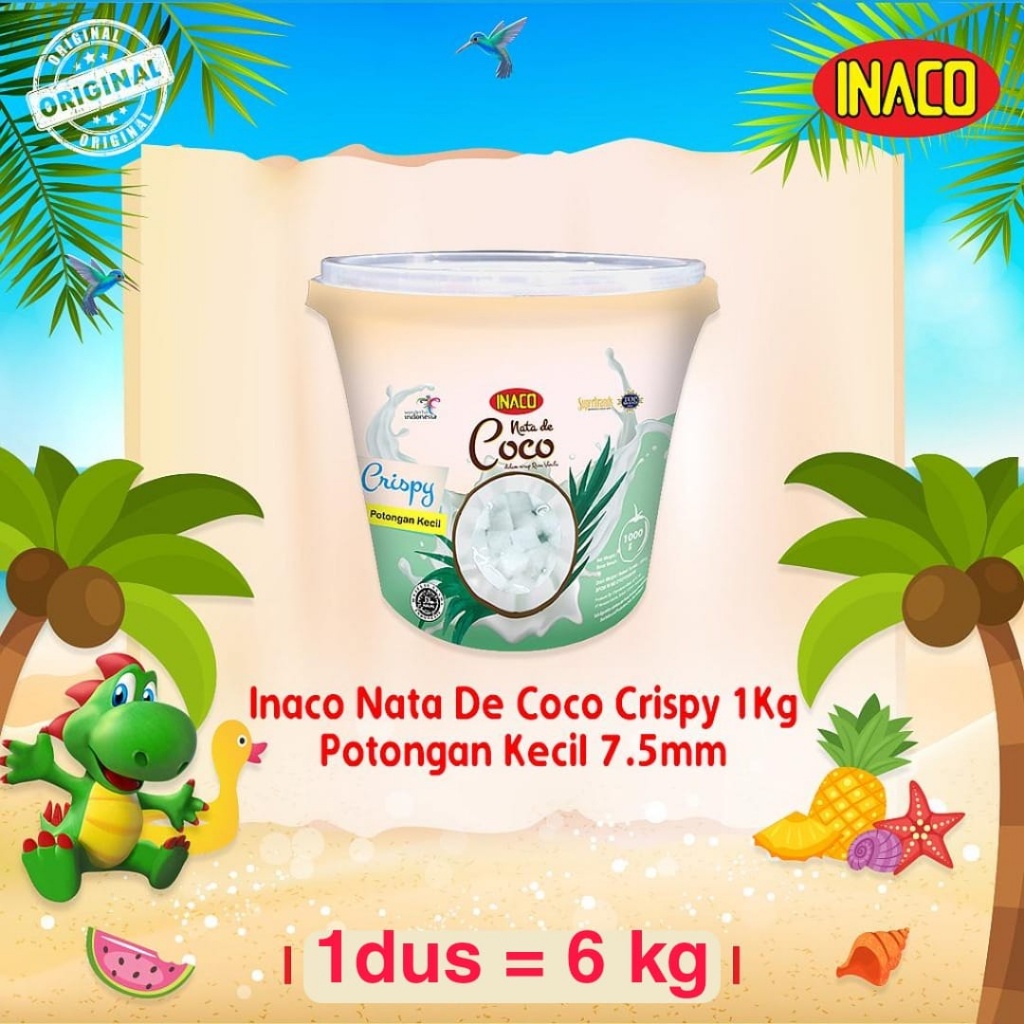 Jual Inaco Nata De Coco Crispy 1Kg | Shopee Indonesia