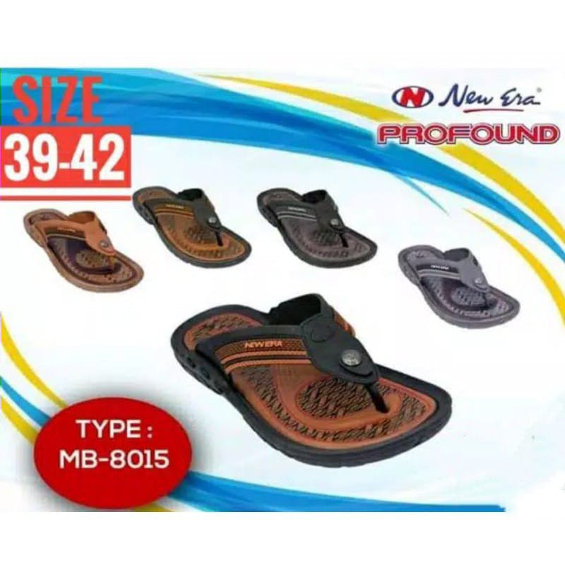 Jual OBRALL!!! NEW ERA MB 8015 PROFOUND Sandal Jepit Karet Batik Laki ...