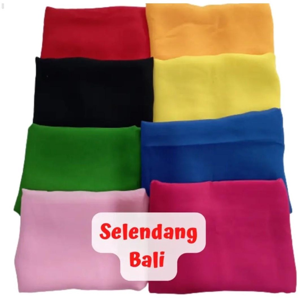 Jual Selendang Bali Senteng Murah 2,4 Meter Selendang Sifon Hycon Ikat ...