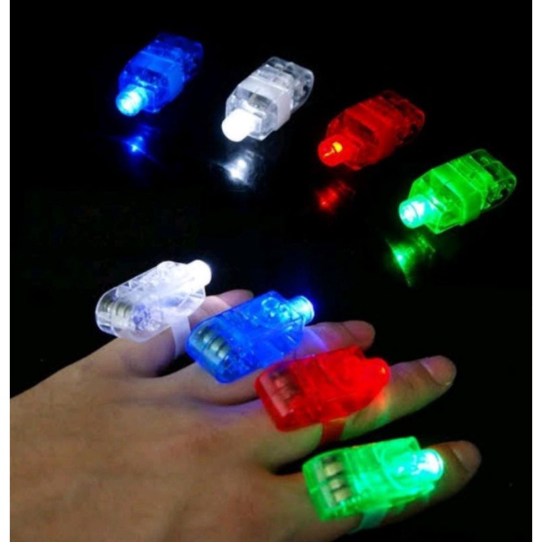 Jual SENTER JARI 4 WARNA / LASER FINGER BEAMS / LAMPU JARI LED ...