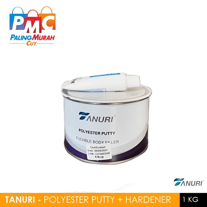 Jual DEMPUL TANURI 1Kg - Polyester Putty Kayu Besi Body kendaraan ...