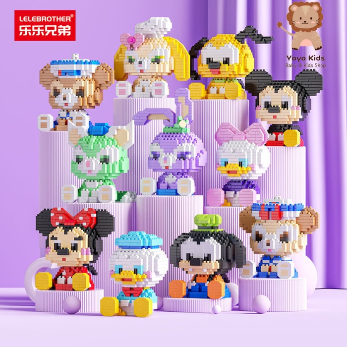 Jual Mainan Balok Lego Karakter Blok Susun Puzzle Edukasi Anak Banyak ...