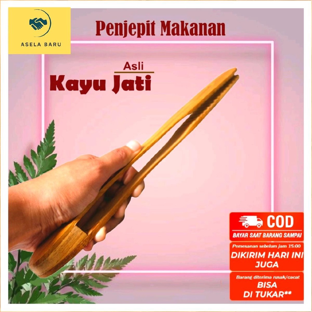 Jual Capit Makanan Bahan Kayu Jati Bisa untuk konten makanan ...