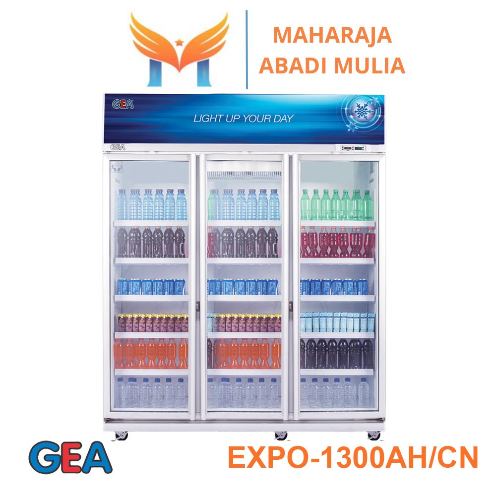Jual Kulkas Minuman 3 Pintu Gea Expo-1300an/cn Display Cooler Kapsitas ...