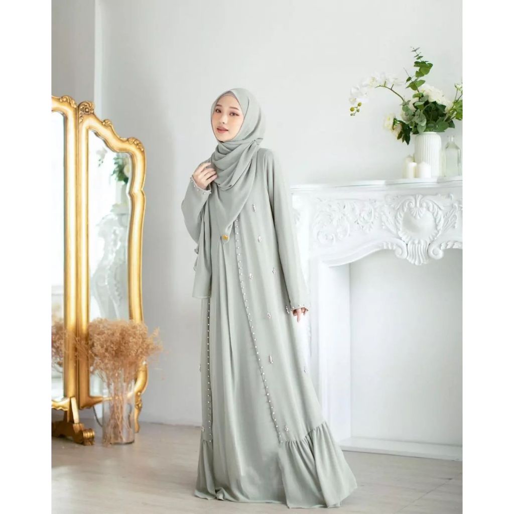 Jual Abaya Syahira Set Abaya Syar'i Abaya Set Arab Abaya Set Ceruty ...