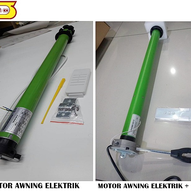 Jual Motor Awning Gulung Tubular Motor Canopy Lipat etc - Remote ...