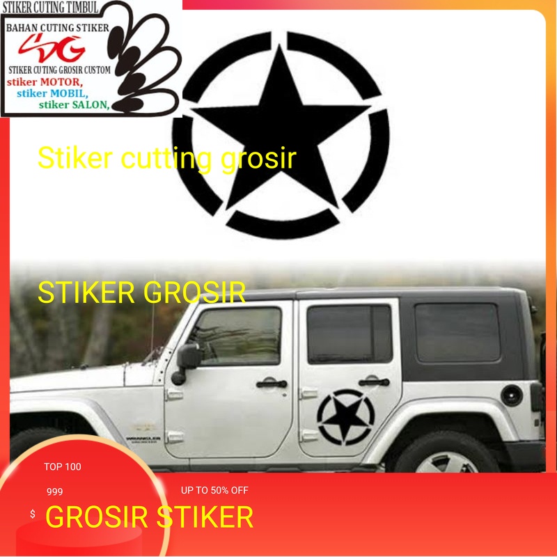 Jual STIKER CUTTING BINTANG | Shopee Indonesia